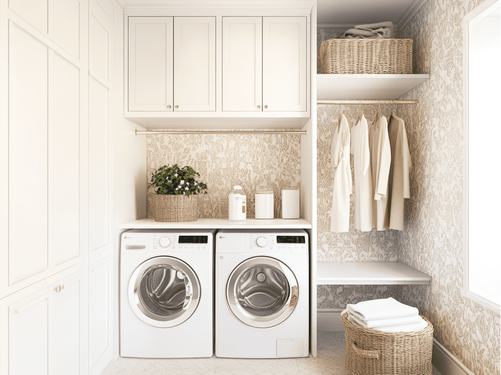 12 Small Laundry Room Organization Ideas to Maximize Space - Organize ...