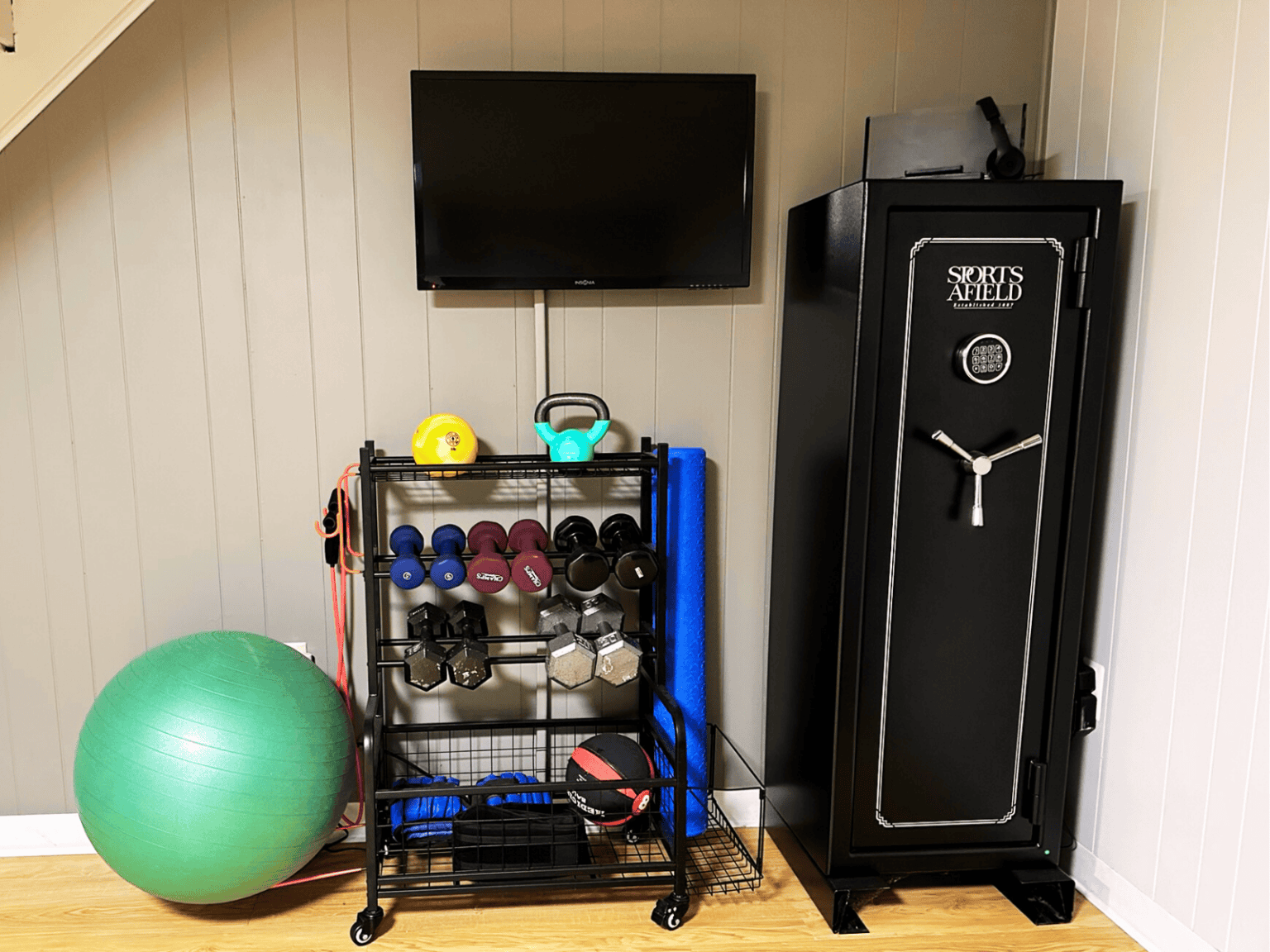 Organized Home Gym Ideas - Organize Every Room