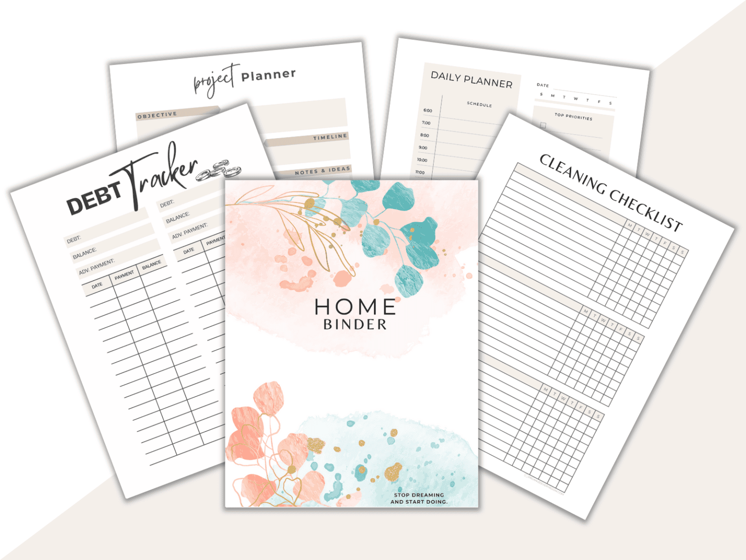Ultimate Home Binder With Free Printables! - Organize Every Room