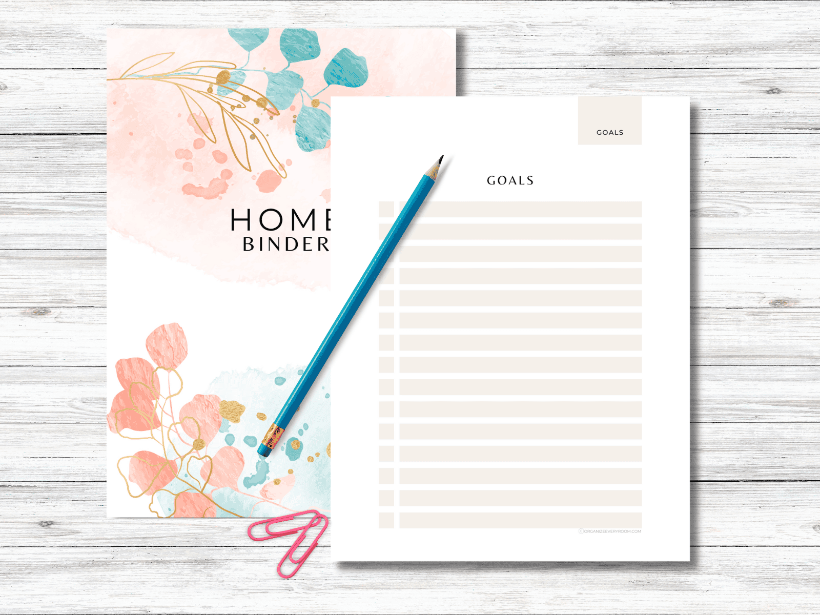 Ultimate Home Binder With Free Printables! - Organize Every Room