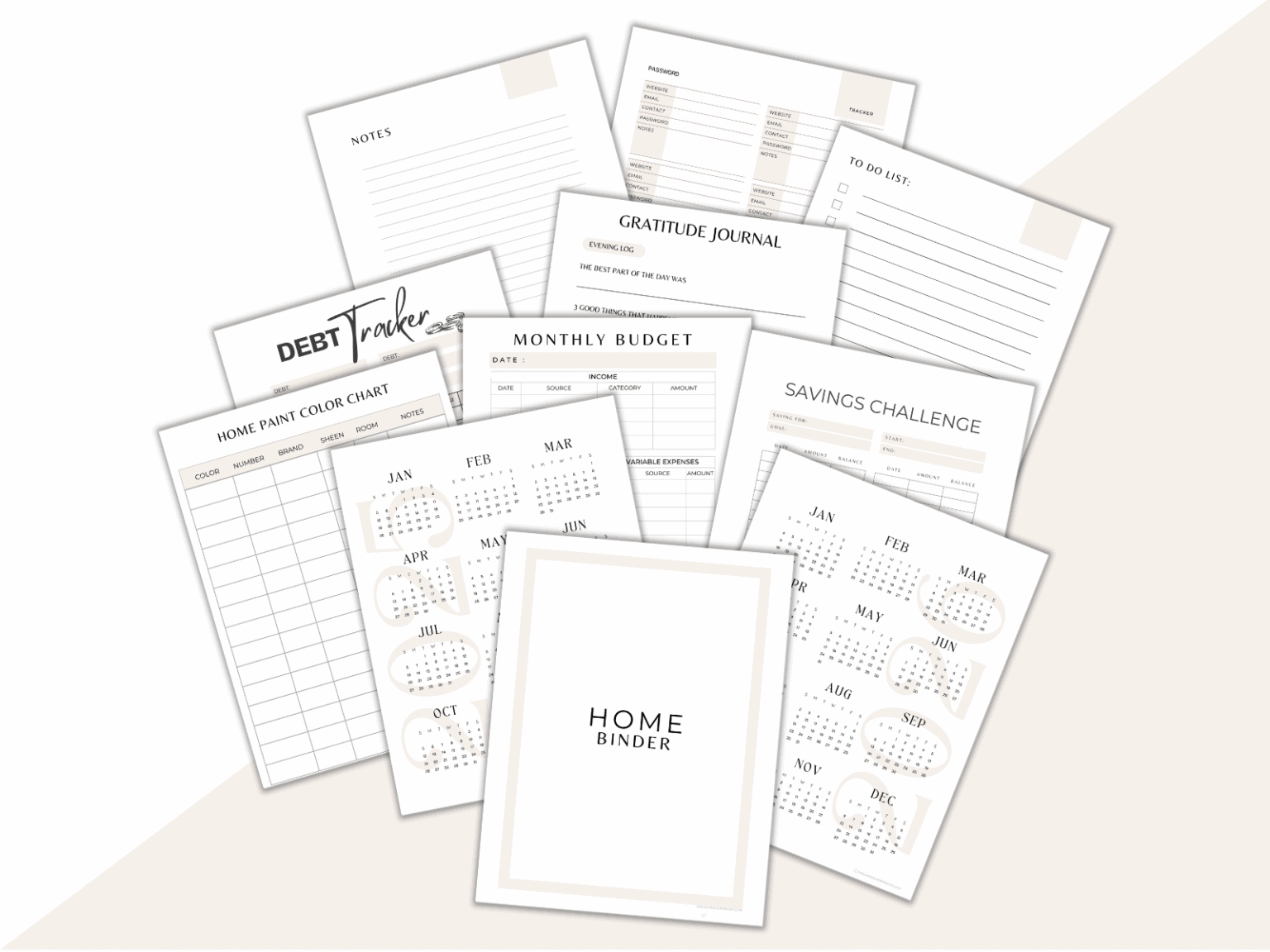 Ultimate Home Binder With Free Printables! - Organize Every Room