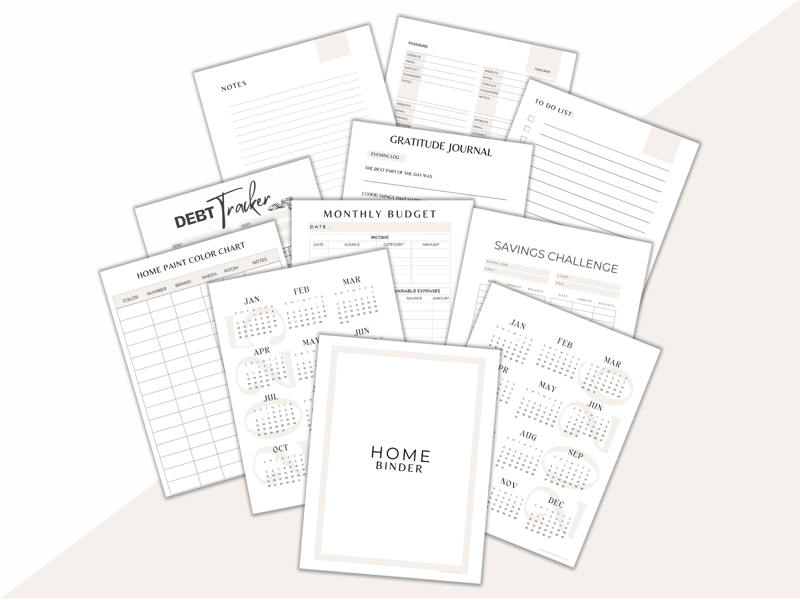 Ultimate Home Binder With Free Printables! - Organize Every Room
