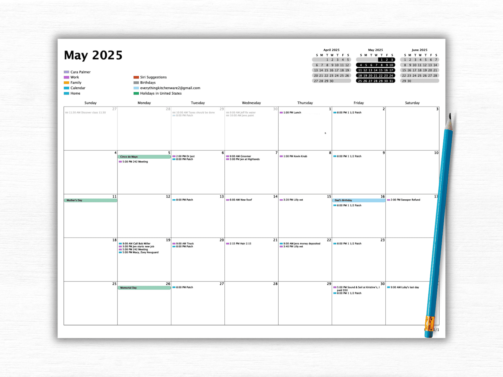 Family Calendar Organization Tips That Actually Work - Organize Every Room