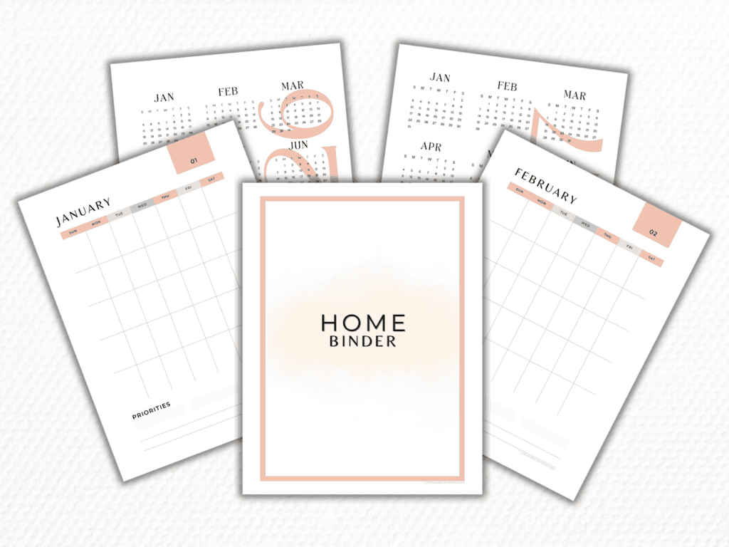 Ultimate Home Binder With Free Printables! - Organize Every Room