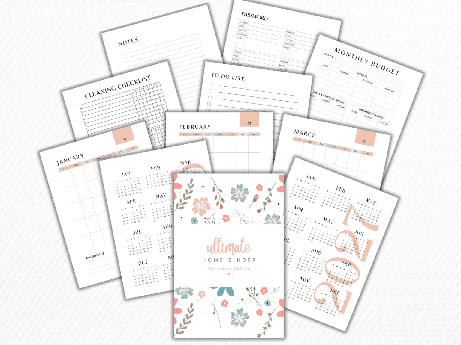 Ultimate Home Binder With Free Printables! - Organize Every Room